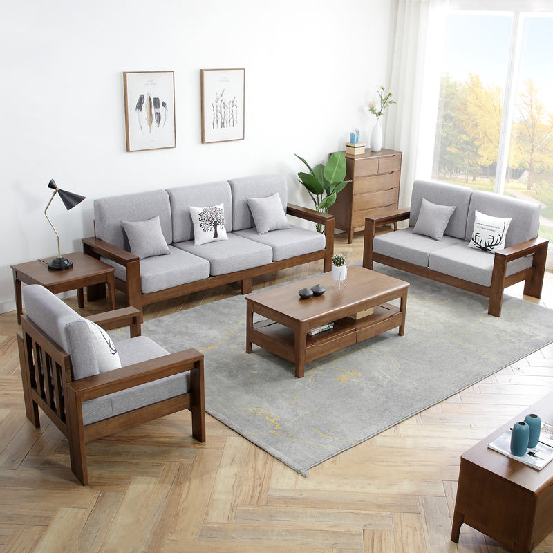 NORA Scandi Japanese Daybed Sofa Solid Wood Nordic ( Select From 3 Siz ...