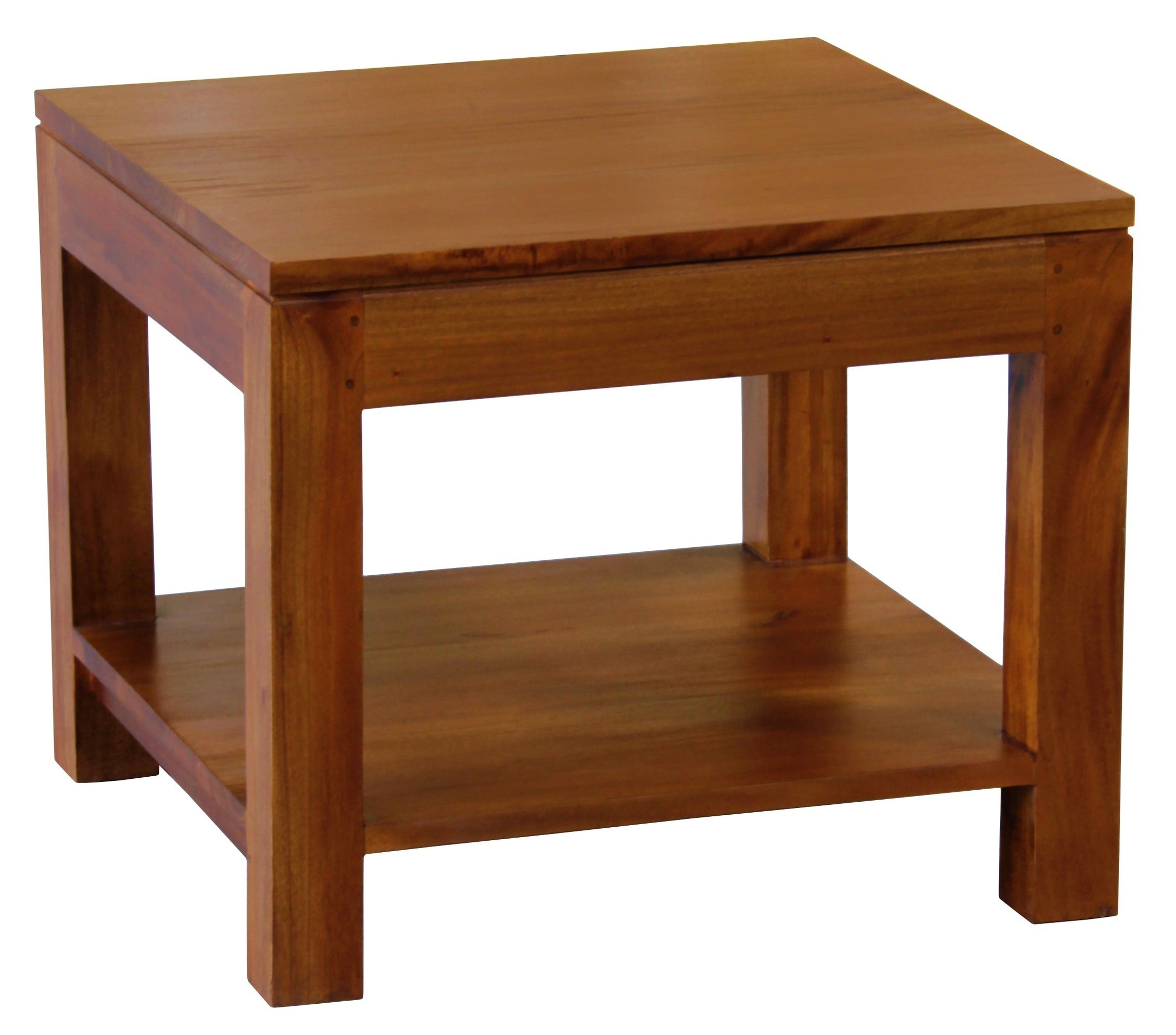 Sweden Teak Side Coffee Table 60 x 60 cm — Teak-Furniture-Singapore.com